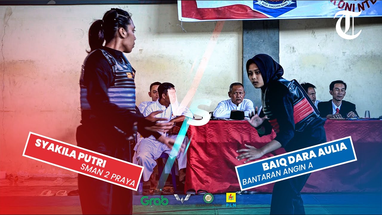Syakila Putri vs Baiq Dara Aulia | Kejuaraan Pencak Silat Gubernur Cup ...