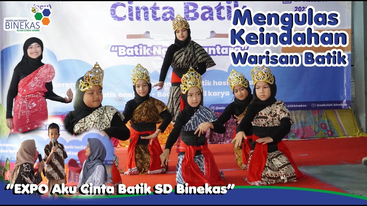 Expo Cinta Batik SD Binekas - Bandung Creative Hub - YouTube