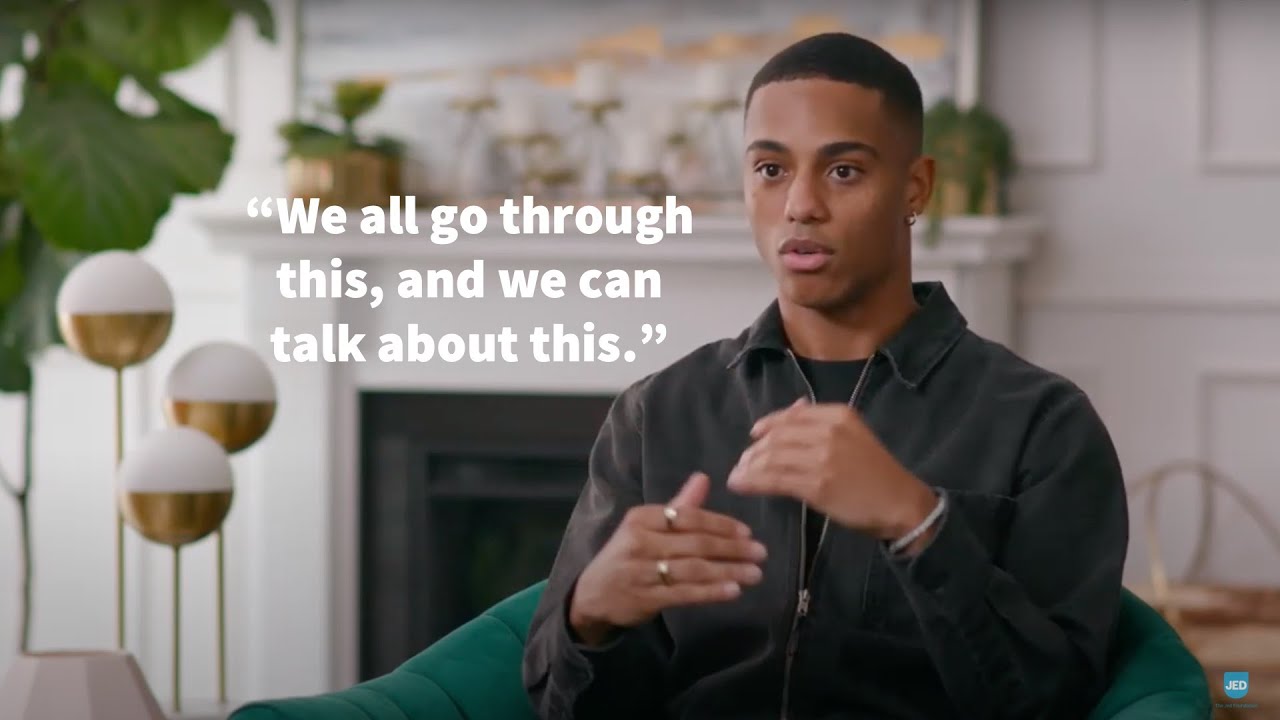 Actor Keith Powers on how to help a friend | JED Voices - YouTube