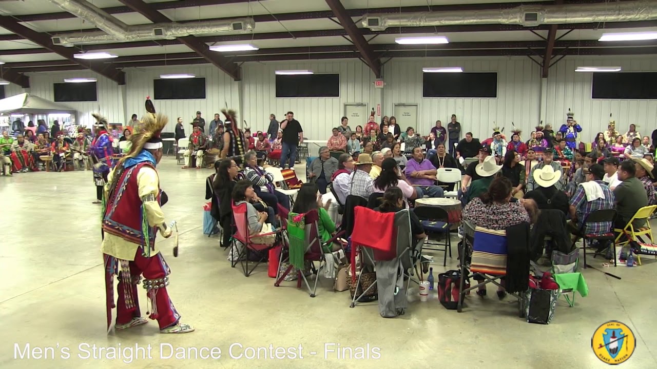 Osage Nation Sovereignty Day 2018 Men's Straight Dance Finals - YouTube