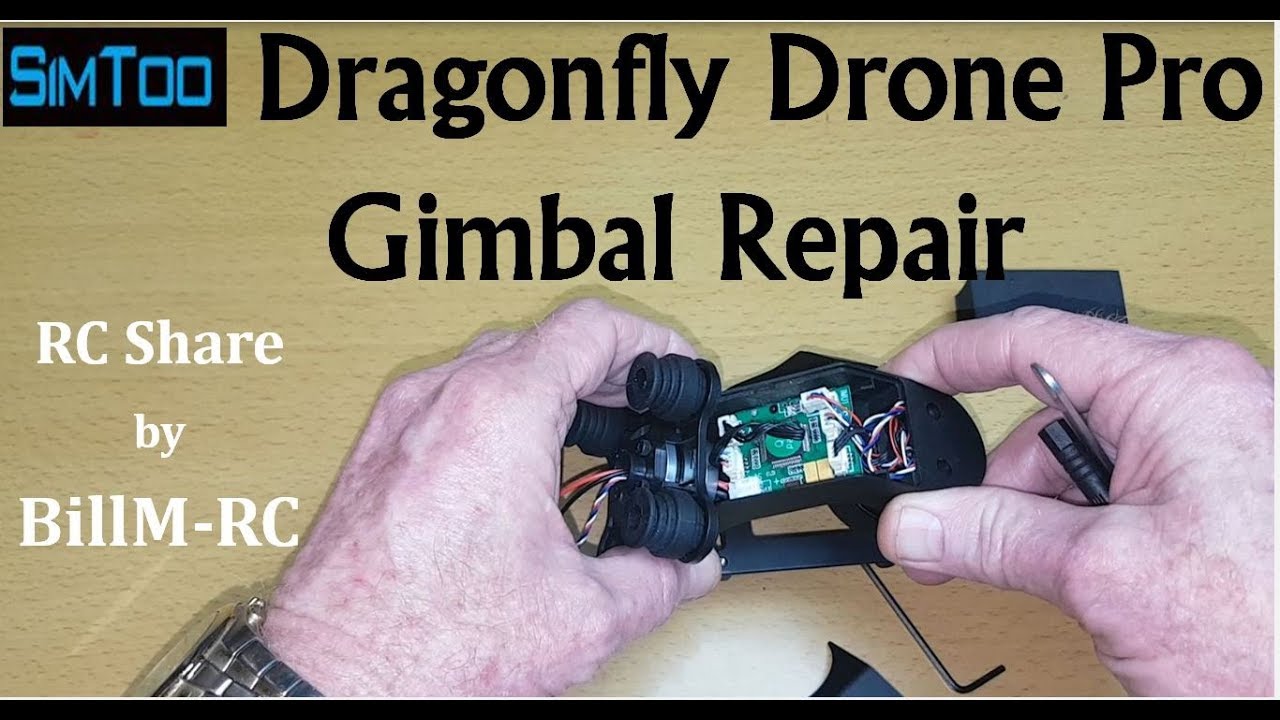 Simtoo Dragonfly Pro Gimbal Repair - YouTube