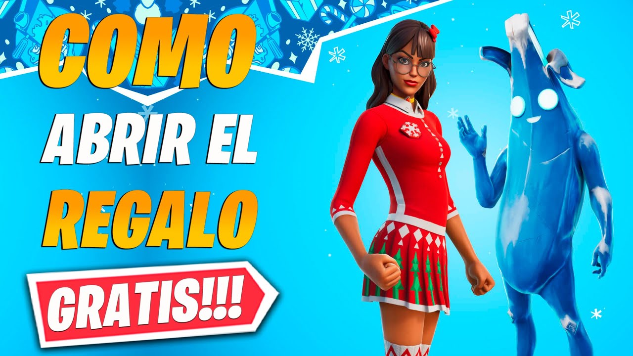 COMO CONSEGUIR ABRIR EL REGALO CON LA SKIN DE KRISABELLE DEL FESTIVAL ...