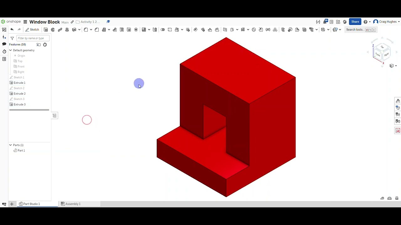 Window Block Model and Drawing (Onshape) - YouTube
