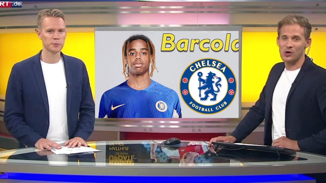 Chelsea set to sign Bradley Barcola from Lyon - YouTube