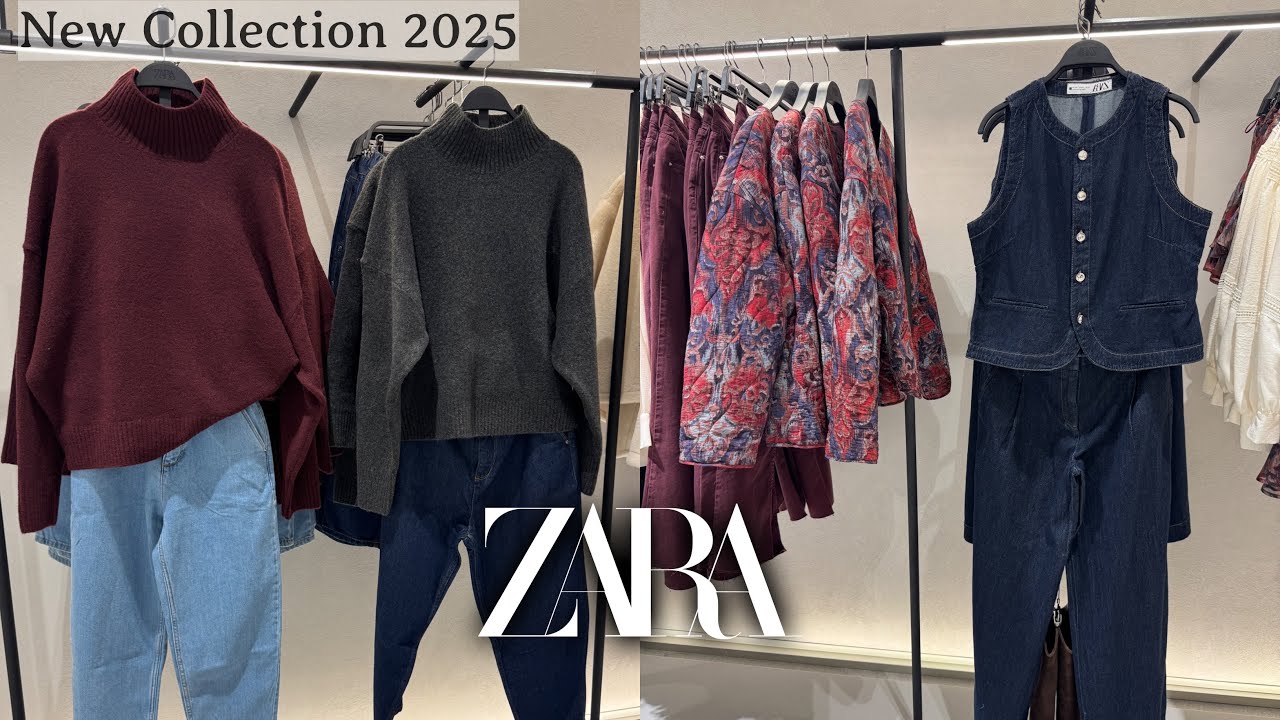 ZARA NEW WOMEN’S💞WINTER COLLECTION 2025 / ZARA HAUL 2025🎋 - YouTube