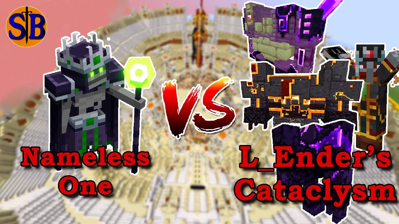 Nameless One vs L_Ender's Cataclysm | Minecraft Mob Battle - YouTube