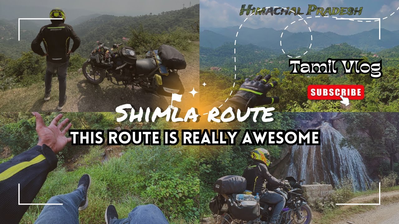 Ride started to Shimla | Simla Route | Land slides on roads | Travel Vlogs | Tamil - YouTube