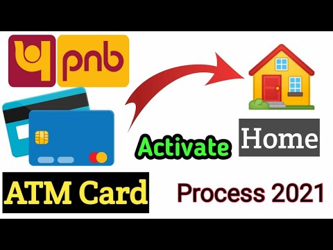 घर बैठे करें PNB का ATM Activate || How To Activate PNB ATM Debit card At Home 2021 - YouTube