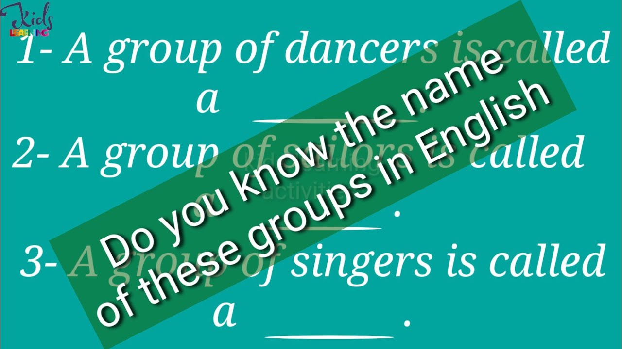 Do You Know The Name Of These Groups In English LearnEnglish do-you-know-the-name-of-these-groups-in-english-learnenglish