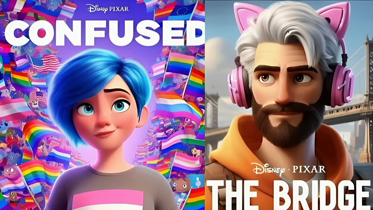 [ai being wild] With Disney Pixar Movie Posters | Part 4 | #memes #ai ...