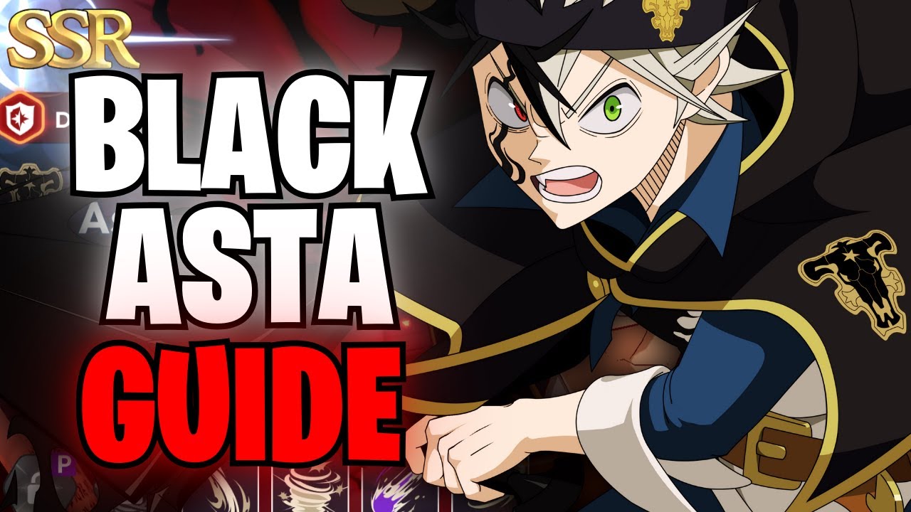 BLACK ASTA TOP 1 | GUIDE COMPLET LES MEILLEURS EQUIPEMENTS, TALENTS ...