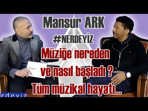 Mansur Ark ile müzik hayatı ve müzik üzerine söyleşi... #mansurark #söyleşi