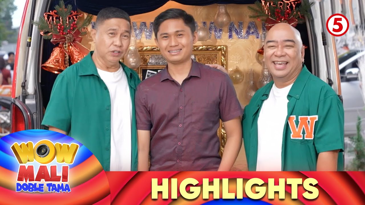 Wow Mali Doble Tama | Prank bago ibigay ang aguinaldo! - YouTube