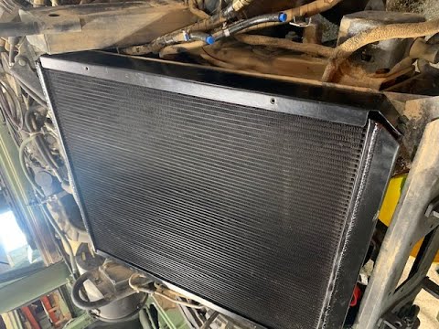 Turbo Humvee Aftermarket Replacement Aluminum Radiator - YouTube