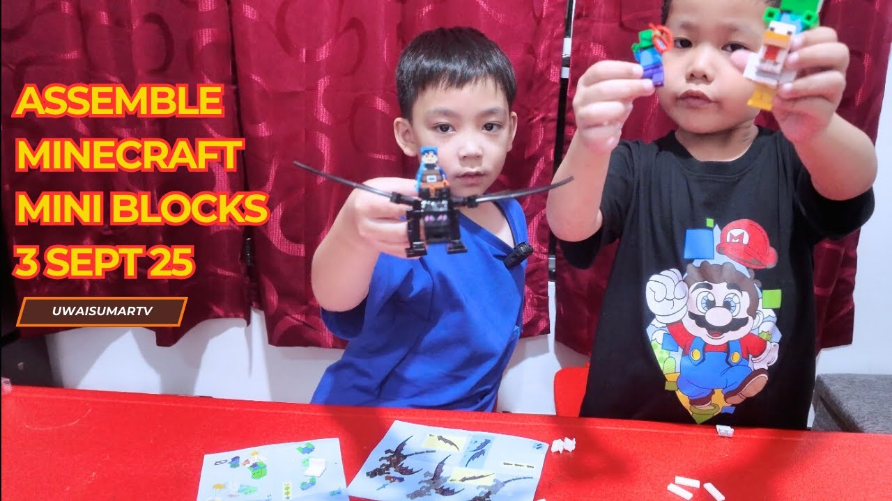 Assemble Minecraft Mini Blocks 3 Sept 2025 - YouTube
