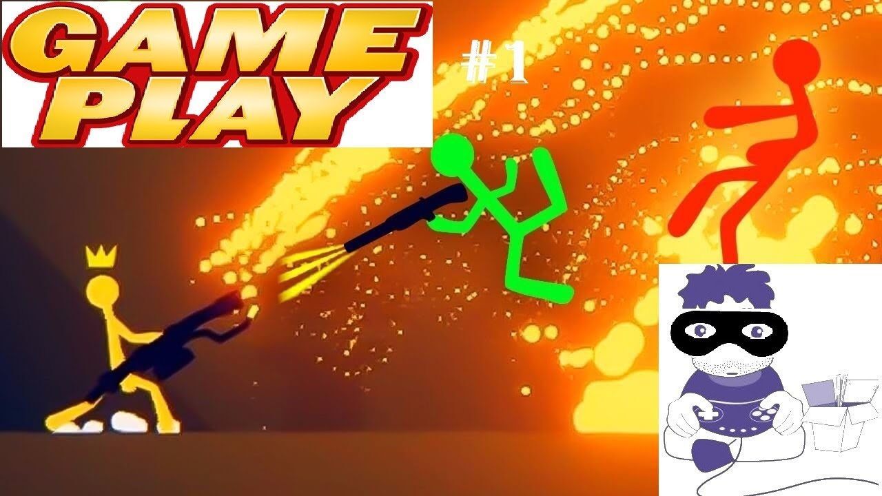 STICK FIGHT GAMEPLAY# 1 // UN NOVATO vs GAMERS PRO - YouTube