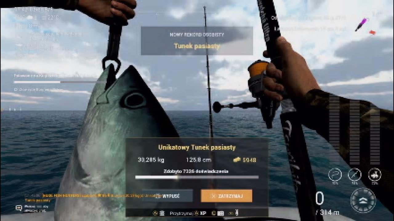 Unikatowy Tunek Pasiasty - Kaiji No Ri Japonia - Fishing Planet - YouTube