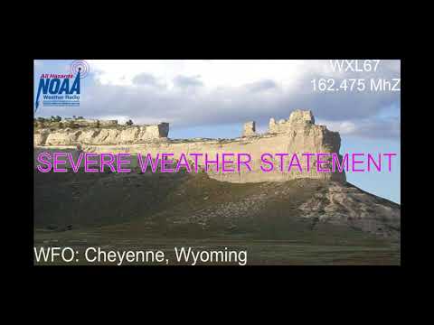 EAS Recreation: Scottsbluff NE Severe T-Storm Emergency 2019 - YouTube