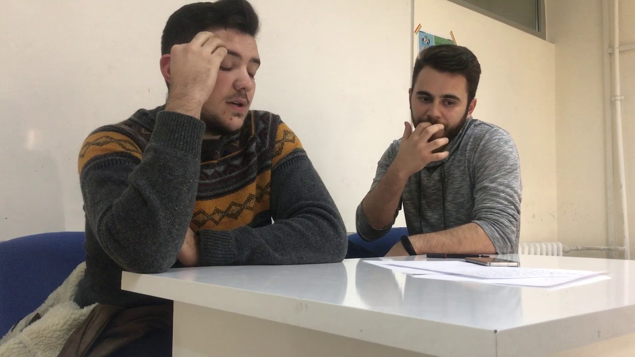 Batuhan and emir speaking task - YouTube