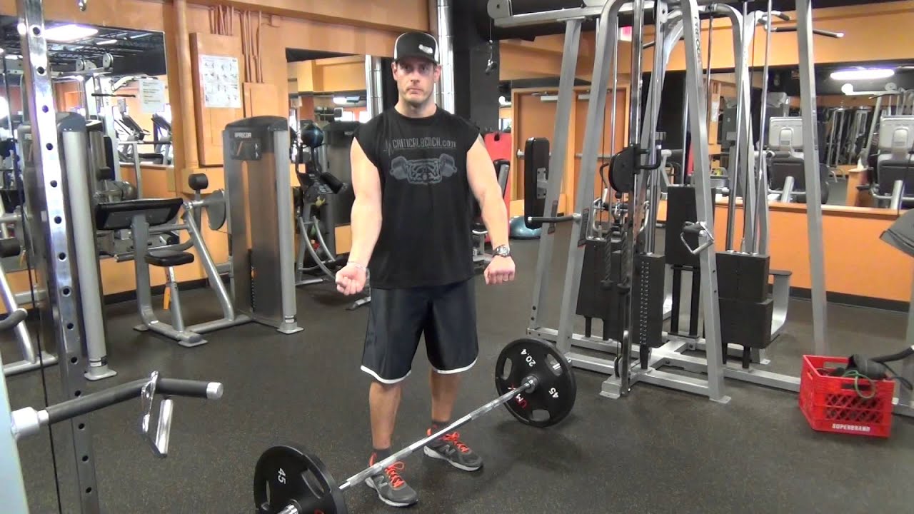 Barbell Romanian Deadlifts: aka "RDLs"...Delivering MASSIVE Hamstring ...
