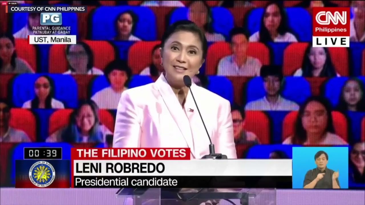 Where was Leni Robredo during the first day of the COVID-19 pandemic ...