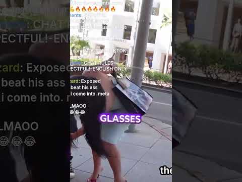 He Had Meta Glasses On...