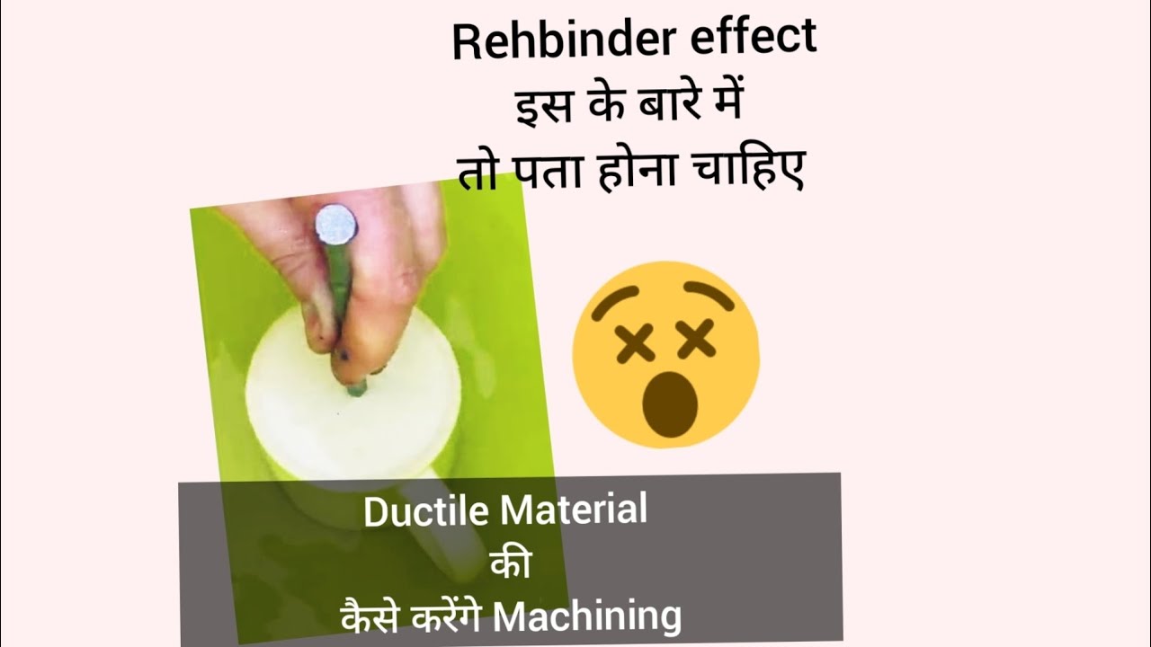 Rehbinder Effect - YouTube