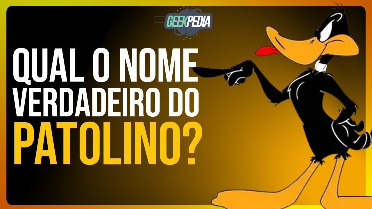 A ORIGEM e as principais CURIOSIDADES sobre o PATOLINO - YouTube