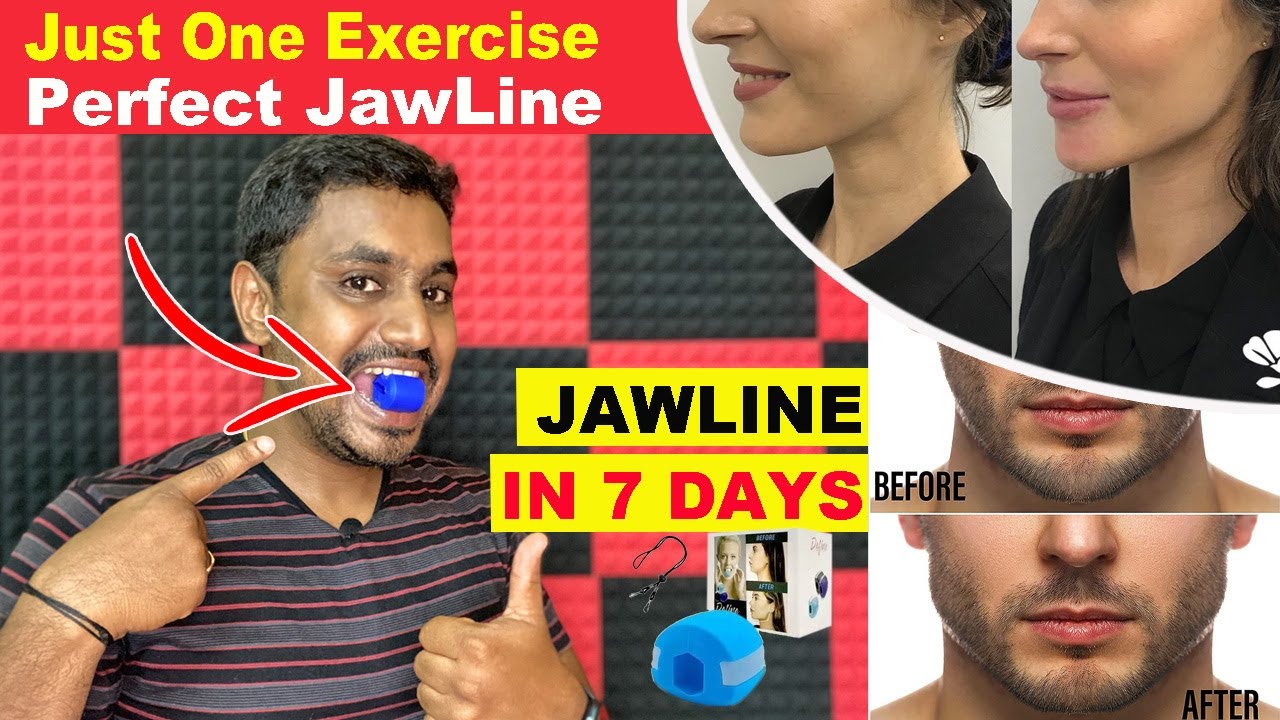 ONE JAW EXERCISE for ONE MINUTES per day to REDUCE FACE FAT Quickly ...