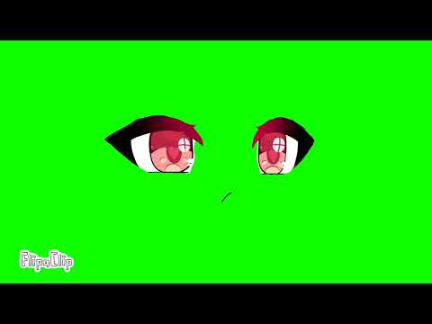 Green Screen - gacha life blushing