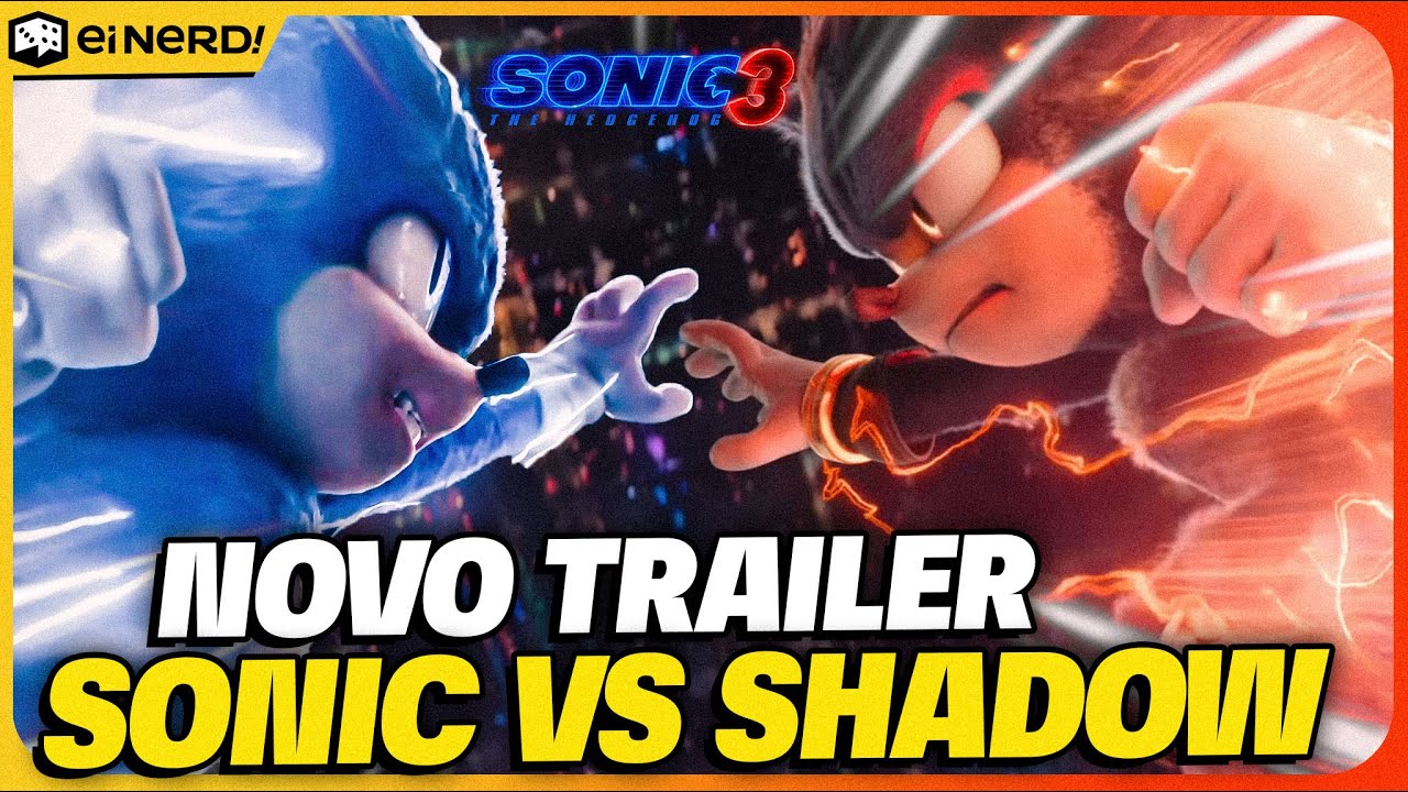SONIC VS SHADOW ESTÁ INSANO EM NOVO TRAILER! Análise COMPLETA - YouTube