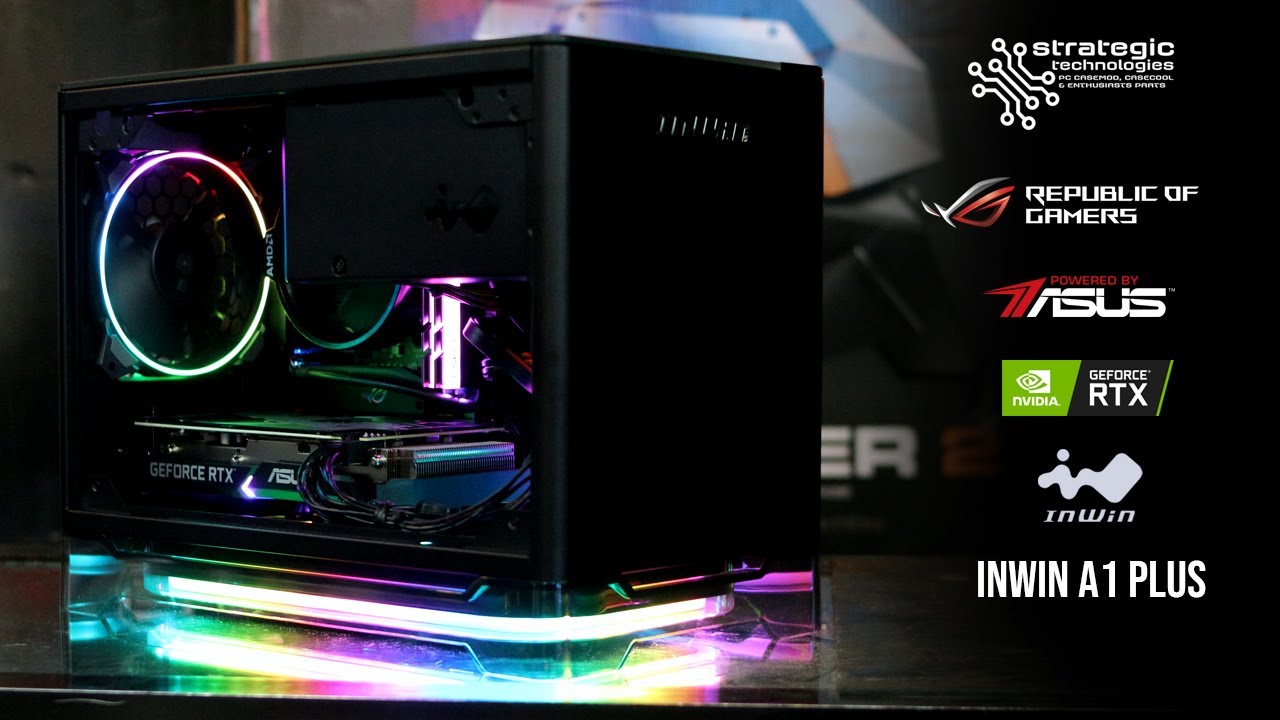 InWin A1 Plus Mini ITX Gaming PC - Ryzen 5 3600, ASUS ROG Strix B550-I ...