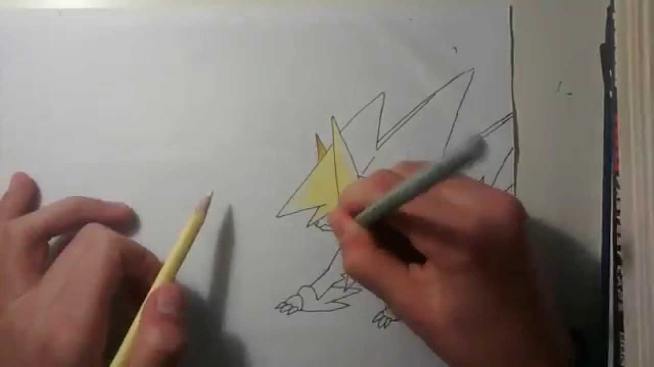 Speed Draw-Mega Manectric - YouTube