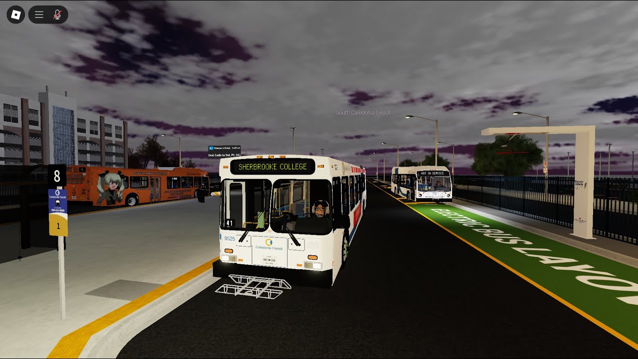 Vamos Transit Simulator | Route 1S: Sherbrooke College | Roblox - YouTube
