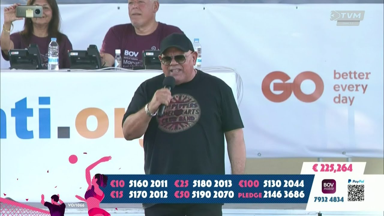 Mike Spiteri - Kompjuter on Volleyball Marathon 2022 - YouTube
