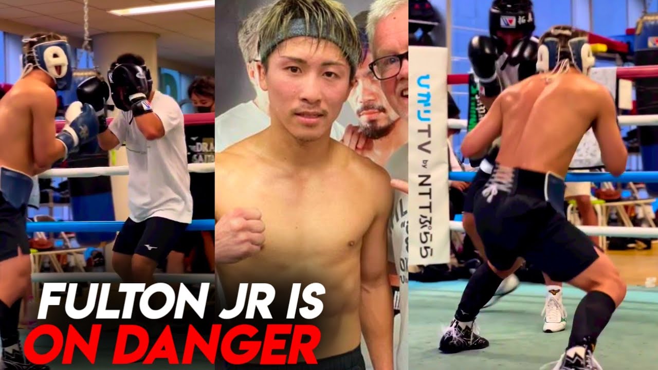 NAOYA INOUE 'SPARRING' With BEAST For STEPHEN FULTON JR FIGHT - YouTube
