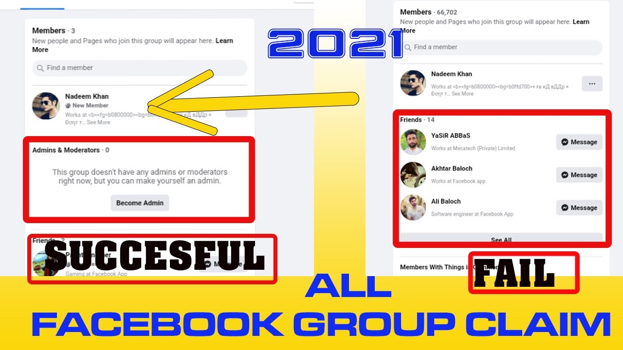 how to claim Facebook group without admin 2021 l Become admin of ...