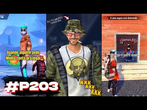 OS MELHORES MEMES DE FREE FIRE - ALOK MUITO DOIDO KKKK #P203 - YouTube