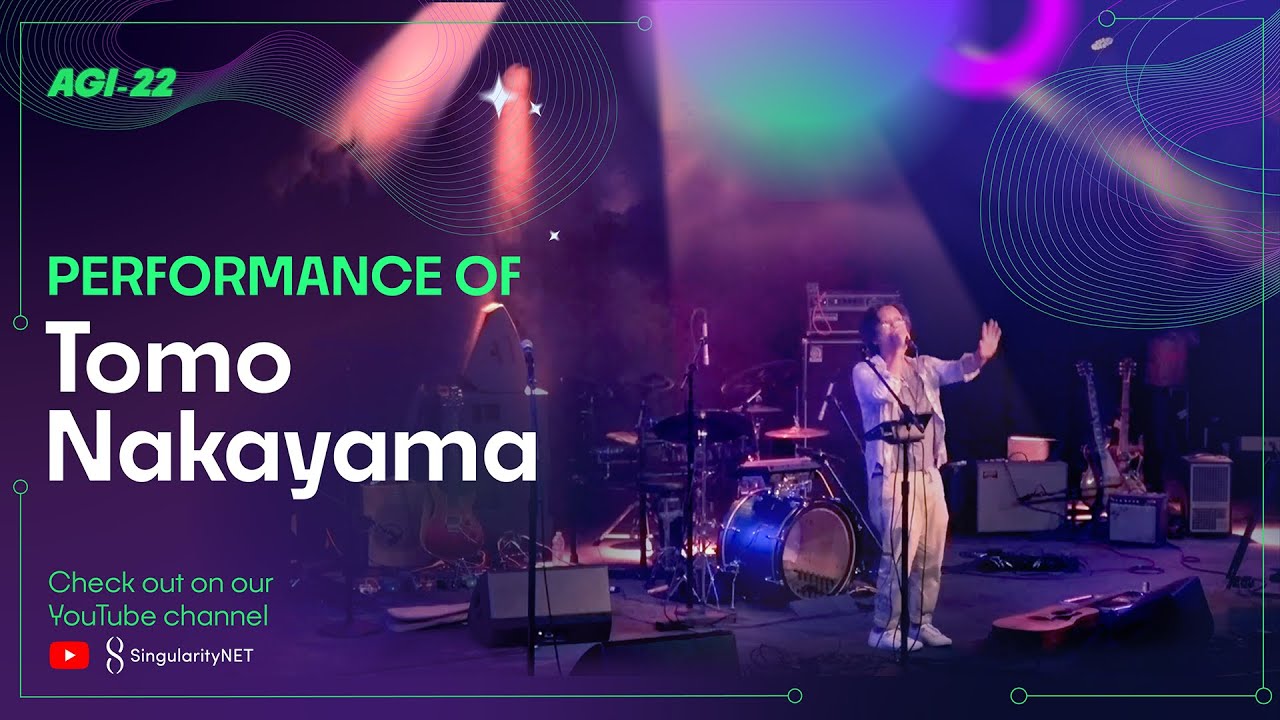 Tomo Nakayama Performance at AGI 2022 Conference - YouTube Music