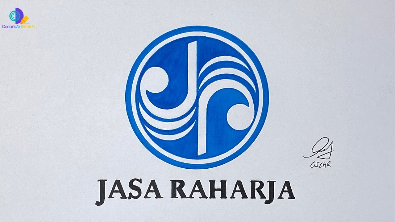 BUMN #16: Drawing Logo of PT Jasa Raharja - YouTube