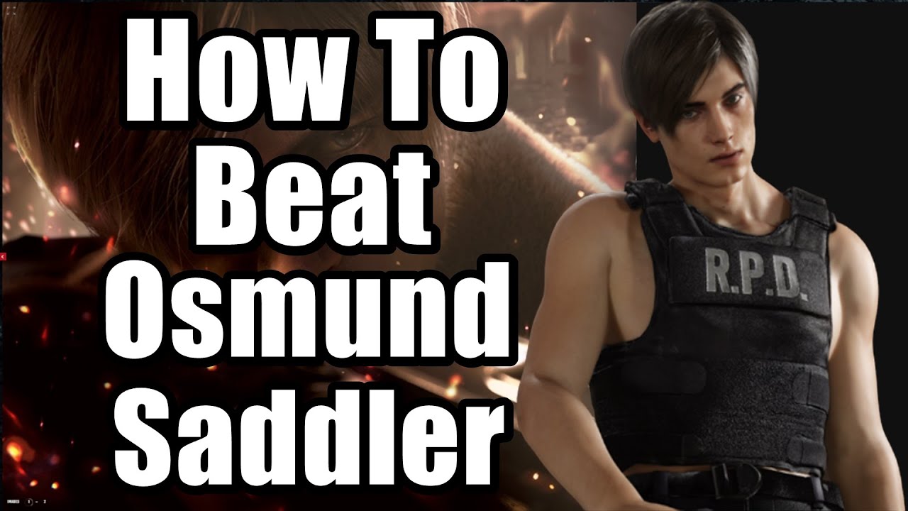 Resident Evil 4 Remake Final Boss - How To Beat Osmund Saddler - YouTube
