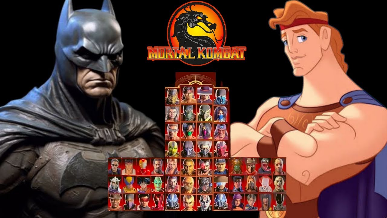 Mortal Kombat 9 - BATMAN & HERCULES MOD - NEW Expert Tag Ladder ...
