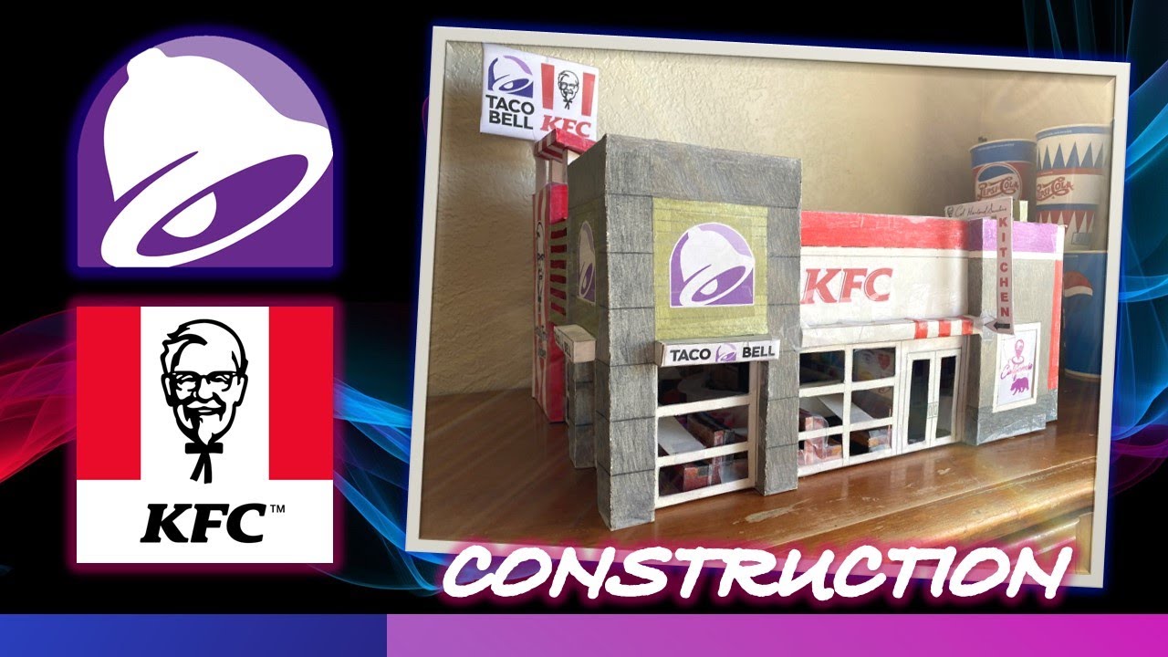 Paper Buildings: Taco Bell / KFC Construction - YouTube