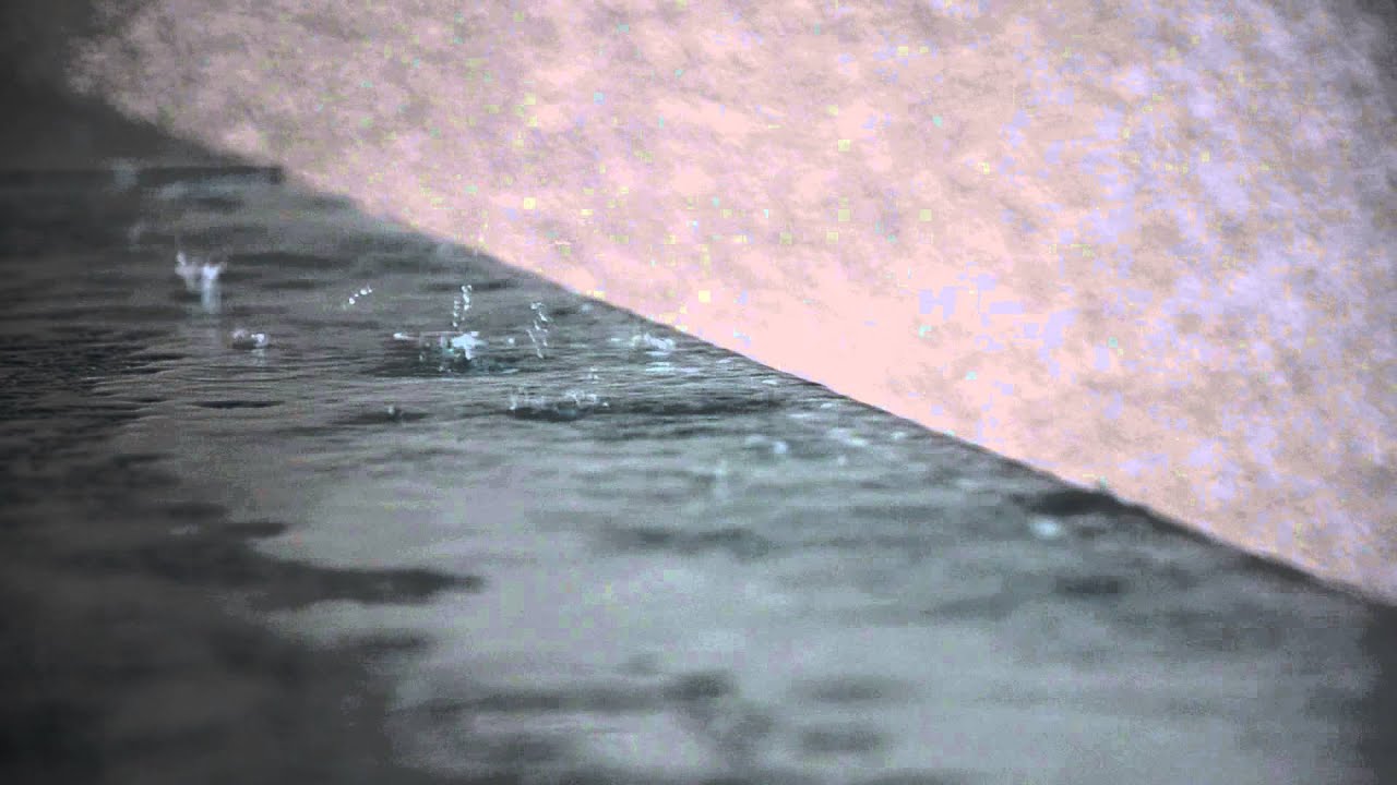 RAIN DROPPING REAL - YouTube