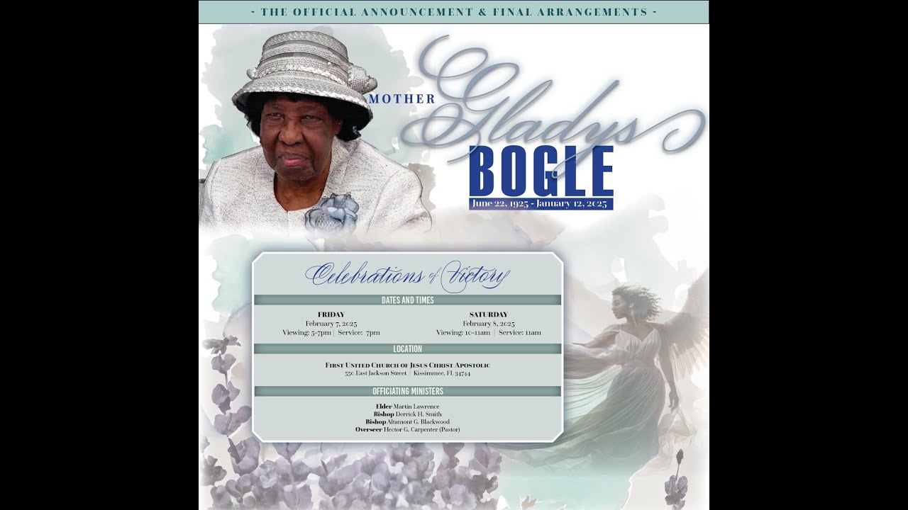 Mother Gladys Bogle - YouTube
