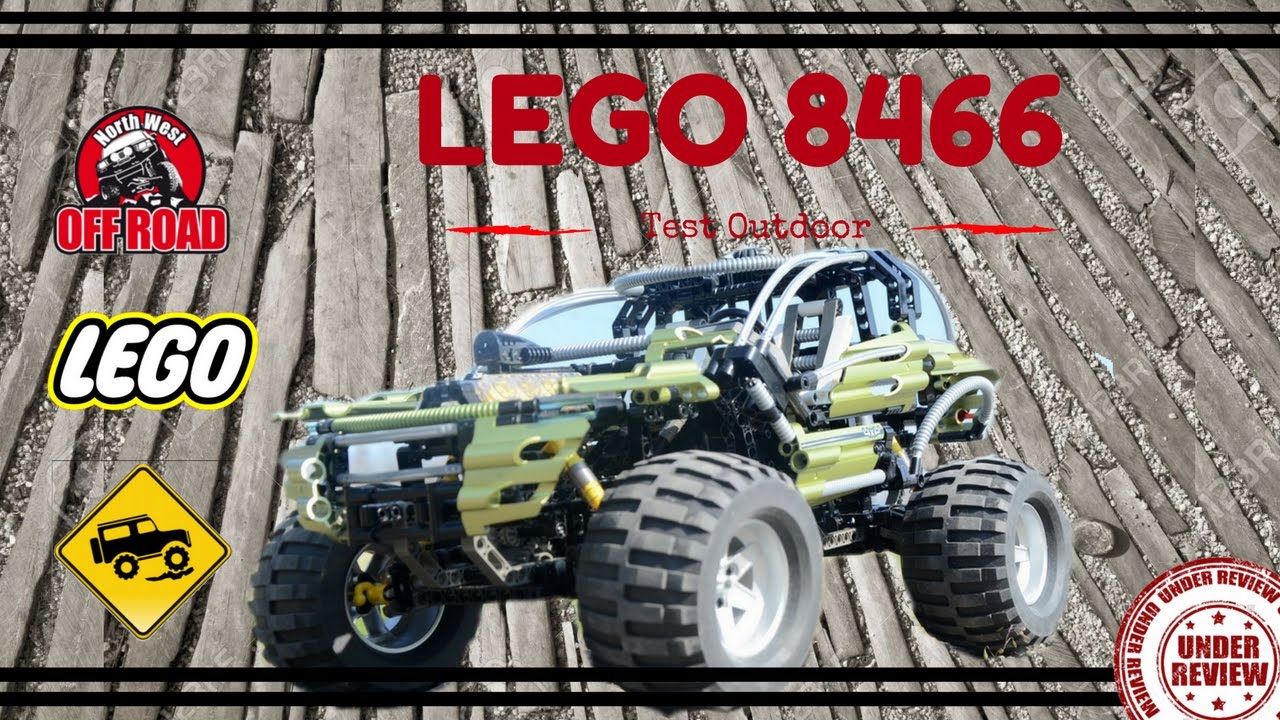 LEGO 8466 Review + Test Outdoor 2017 (4k) - YouTube
