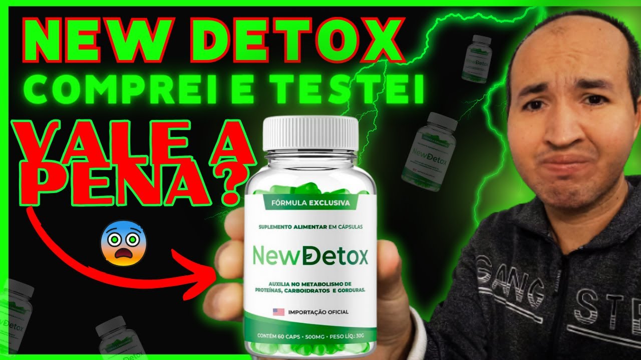 (COMPREI E TESTEI) NEW DETOX FUNCIONA ? NEW DETOX RESULTADOS #NEWDETOX ...