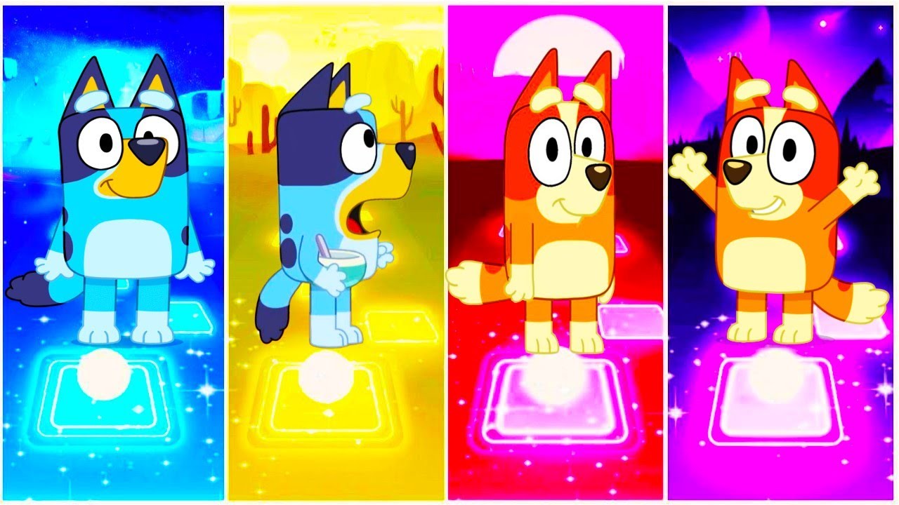 BLUEY Coffin Dance Remix 🔥 BLUEY vs BLUEY | Tiles Hop Music Game - YouTube