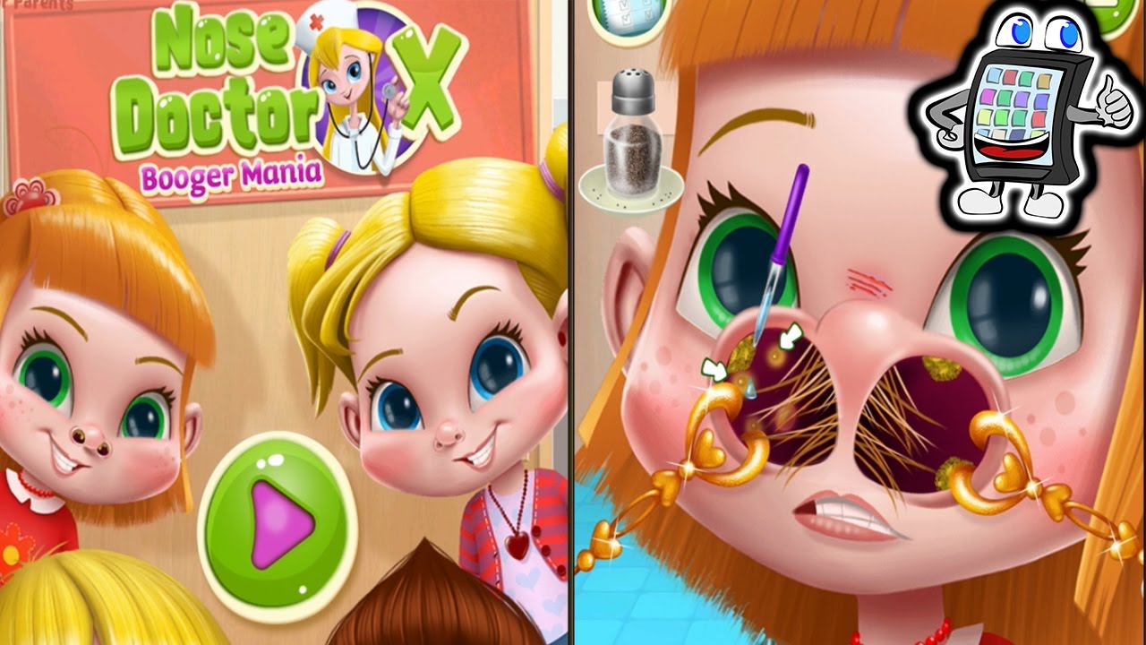 NOSE DOCTOR X: BOOGER MANIA - Get Rid of Gross Boogers! - Apps for Kids ...
