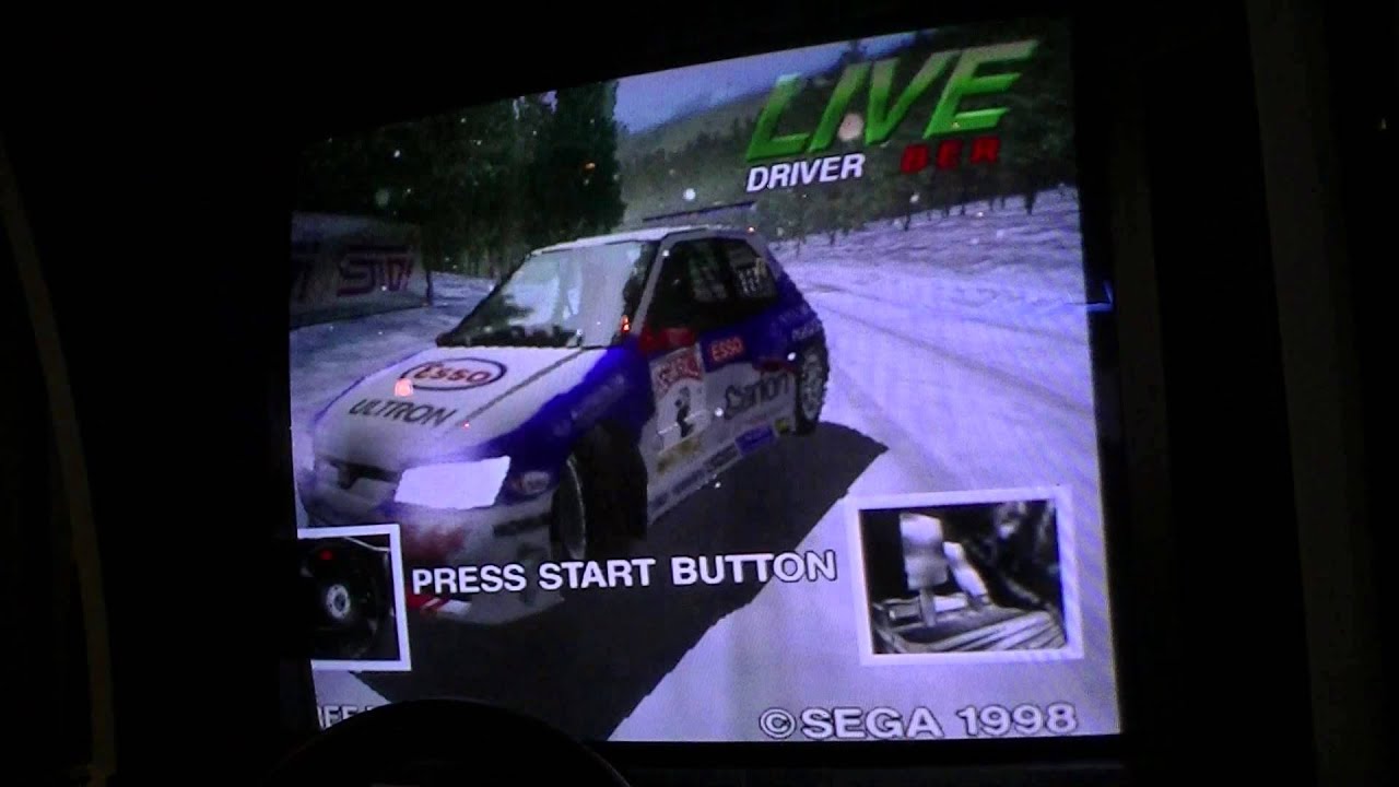 Sega Rally 2 Arcade - Peugeot 306 maxi Live Camera (3.59.96) - YouTube